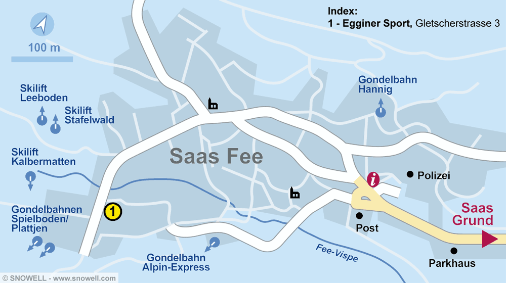 Skiverhuur Saas-Fee | SNOWELL