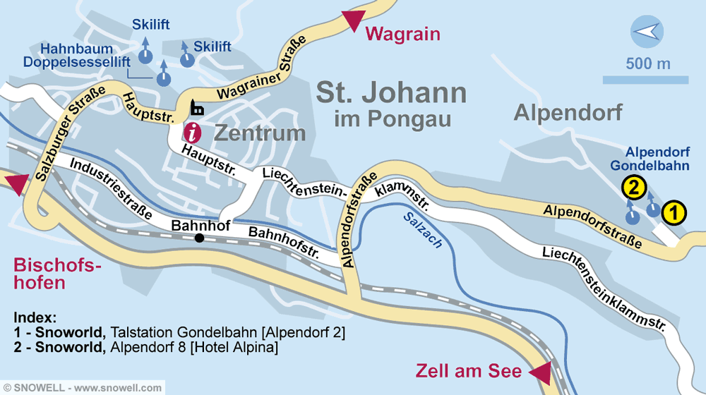 Skiverhuur St. Johann i.Po.-Alpendorf | SNOWELL